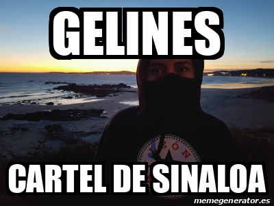Meme Personalizado - Gelines cartel de sinaloa - 31823487