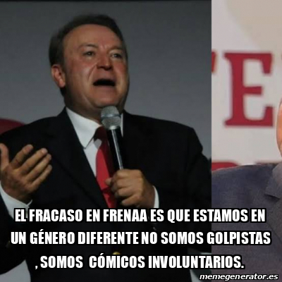Meme Personalizado - El fracaso en frenaa es que estamos en un género ...