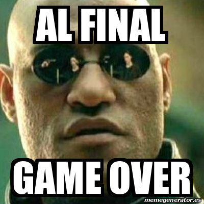 Meme What If I Told You - AL FINAL Game over - 31828407