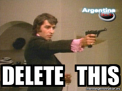 Meme Personalizado - Delete this - 31838540