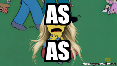 Meme Personalizado - AS AS - 31842696