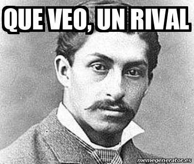 Meme Personalizado - Que veo, un rival - 31843695