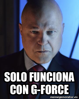 Meme Personalizado - solo funciona con g-force - 31850555