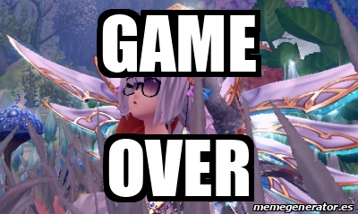 Meme Personalizado - Game Over - 31851335