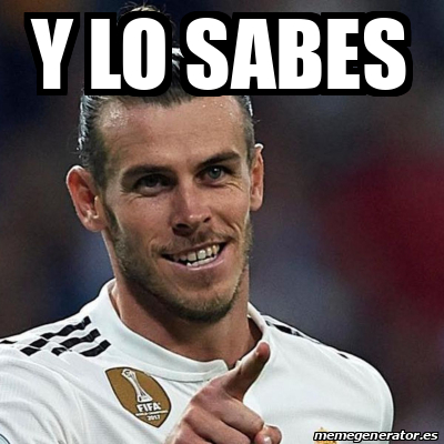 Meme Personalizado - Y lo sabes - 31852733