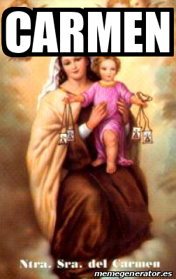 Meme Personalizado - Carmen - 31856149