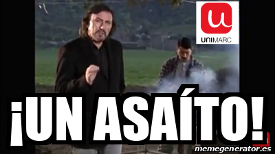 Meme Personalizado - ¡UN ASAÍTO! - 31857585