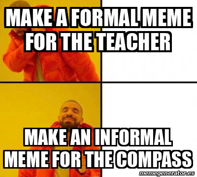 Meme Personalizado - make a formal meme for the teacher make an ...