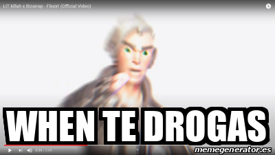 Meme Personalizado - when te drogas - 31868145