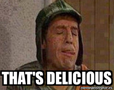Meme Personalizado - that's delicious - 31868163