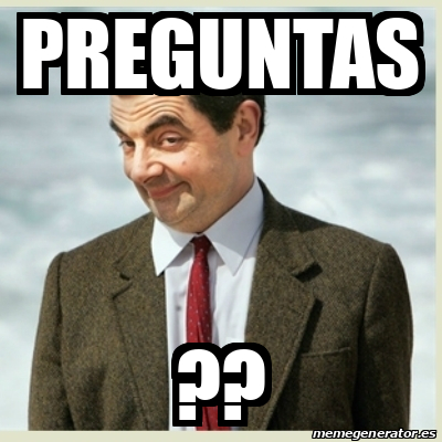 Meme Mr Bean - Preguntas ?? - 31872785