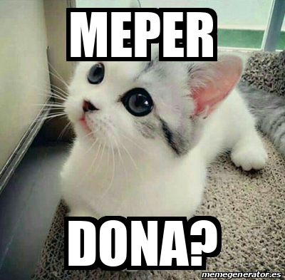 Meme Personalizado - meper DONA? - 31875775