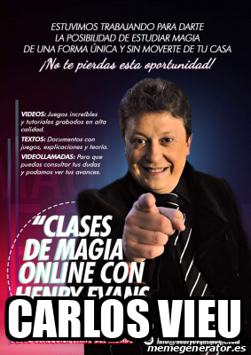 Meme Personalizado - CARLOS VIEU - 31879385
