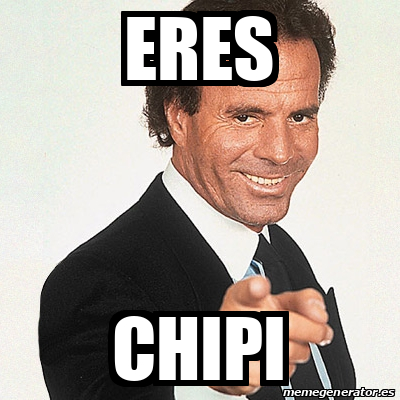 Meme Julio Iglesias - ERES Chipi - 31879548