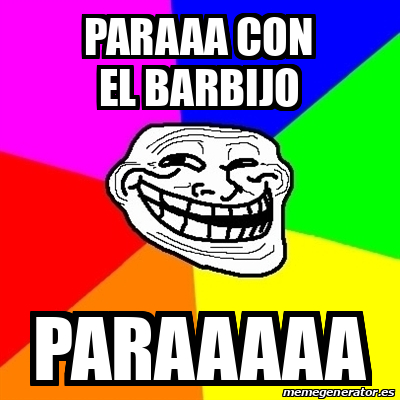 Meme Troll - paraaa con el barbijo paraaaaa - 31880243