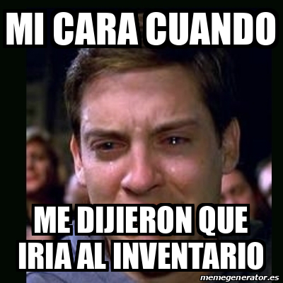 Meme crying peter parker - Mi cara cuando Me dijieron que iria al ...