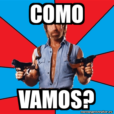 Meme Chuck Norris - como vamos? - 31881359