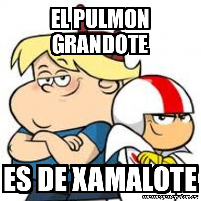 Meme Personalizado - EL PULMON GRANDOTE ES DE XAMALOTE - 31882856