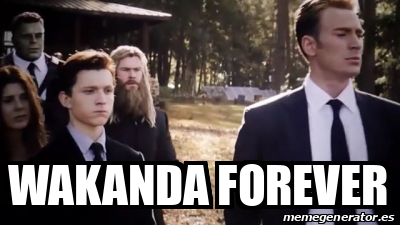Meme Personalizado - Wakanda forever - 31889334