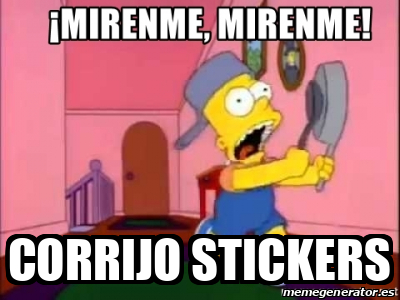 Meme Personalizado - Corrijo stickers - 31892155