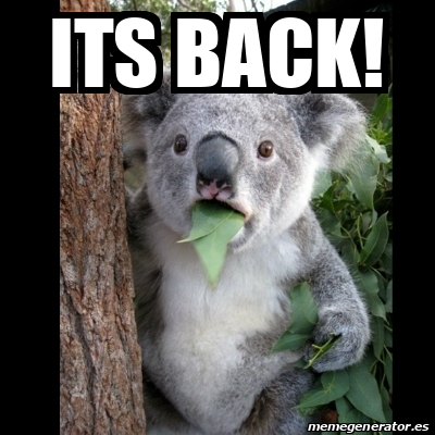 Meme Koala - Its back! - 31892939