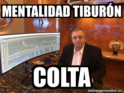 Meme Personalizado - mentalidad tiburón colta - 31895389