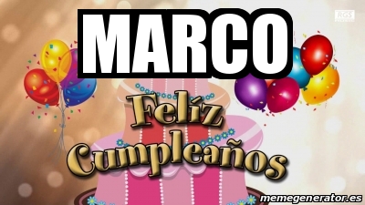 Meme Personalizado - MARCO - 31097510