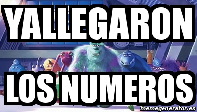Memes De Numeros Para