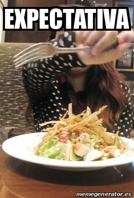 Meme Personalizado - Expectativa - 31901098