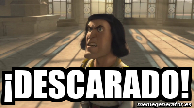 Meme Personalizado - ¡Descarado! - 31903684