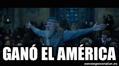 Meme Personalizado - Ganó el América - 31903861