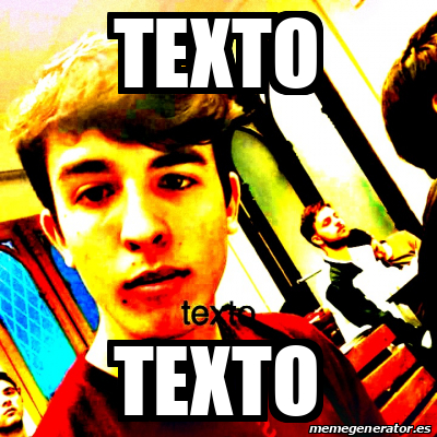 Meme Personalizado - TEXTO TEXTO - 31903958