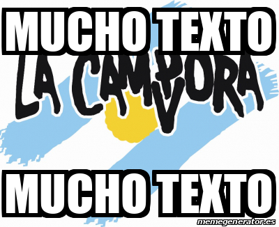 Meme Personalizado - mucho texto mucho texto - 31906689