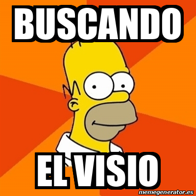 Meme Homer - buscando el visio - 31910076