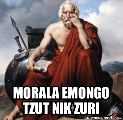 Meme Personalizado - morala emongo tzut nik zuri - 31917501