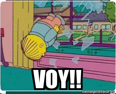 Meme Personalizado - Voy!! - 31918161