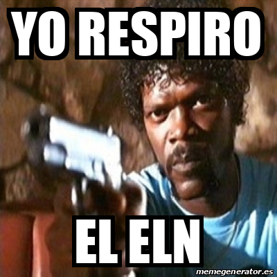 Meme Pulp Fiction - yo respiro el eln - 31921805