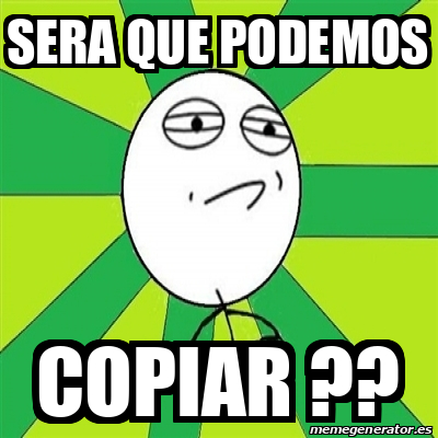 Meme Challenge Accepted - sera que podemos copiar ?? - 31924457