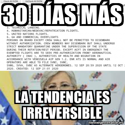 Meme Personalizado - 30 días más La tendencia es irreversible - 31926268