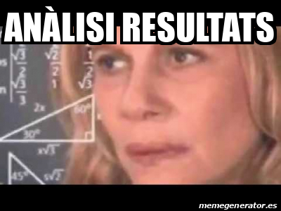 Meme Personalizado - anàlisi resultats - 31927072