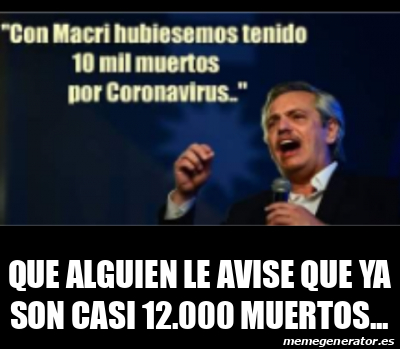 Meme Personalizado - Que alguien le avise que ya son casi 12.000 ...