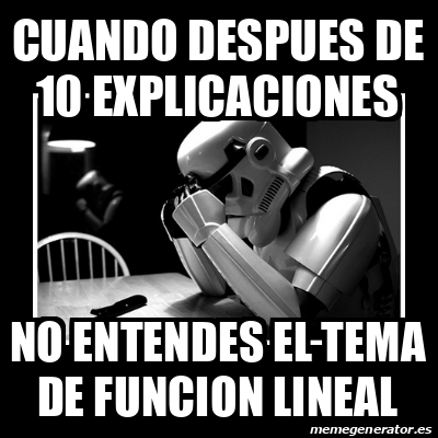 Meme Sad Trooper - cuando despues de 10 explicaciones no entendes el ...