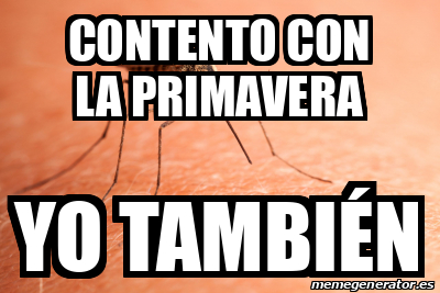 Meme Personalizado - contento con la primavera yo también - 31934003