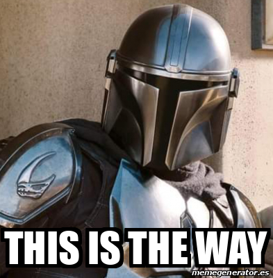 Meme Personalizado - This is the way - 31935526