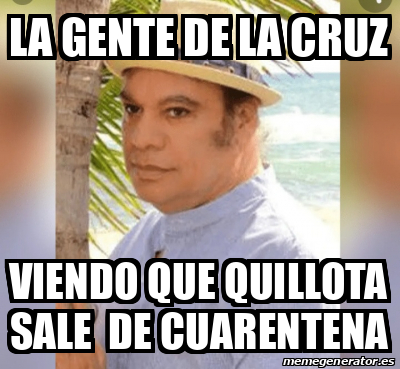Meme Personalizado - La gente de la cruz Viendo que Quillota sale de ...