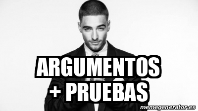 Meme Personalizado - Argumentos + pruebas - 31936886