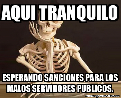 Meme Personalizado - AQUI TRANQUILO ESPERANDO SANCIONES PARA LOS MALOS ...