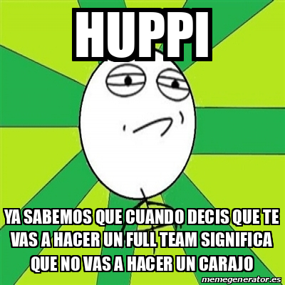 Meme Challenge Accepted - huppi ya sabemos que cuando decis que te vas ...
