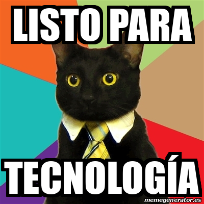 Meme Business Cat - Listo para Tecnología - 31940542