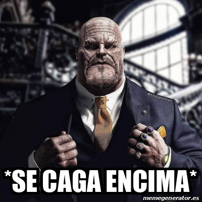 Meme Personalizado - *se caga encima* - 31944309